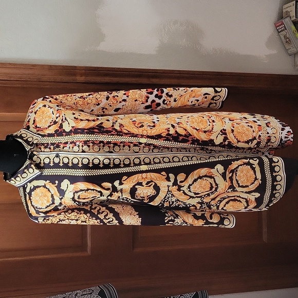 Dresses | Versace Vibes Silky Dress | Poshmark